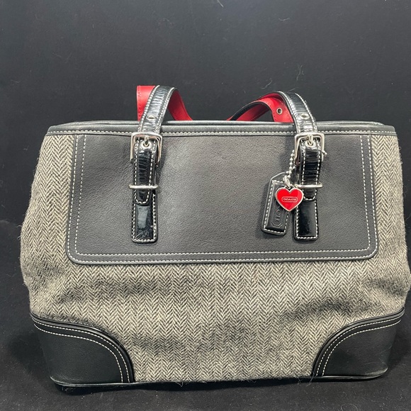 Coach | Bags | Vintage Tweed Coach Bag Rare | Poshmark